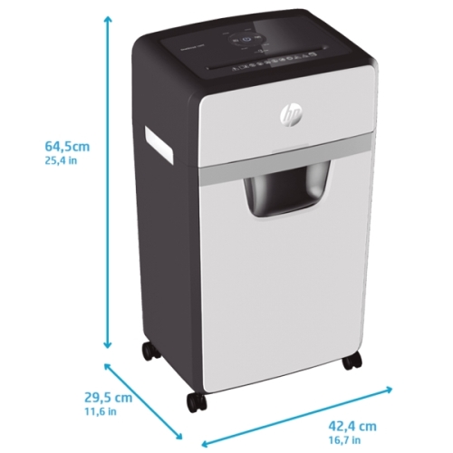 HP 2808 OneShred 16MC 2x15 mm PARCACIK(CAPRAZ) 2 mm 30 Litre İmha Makinesi