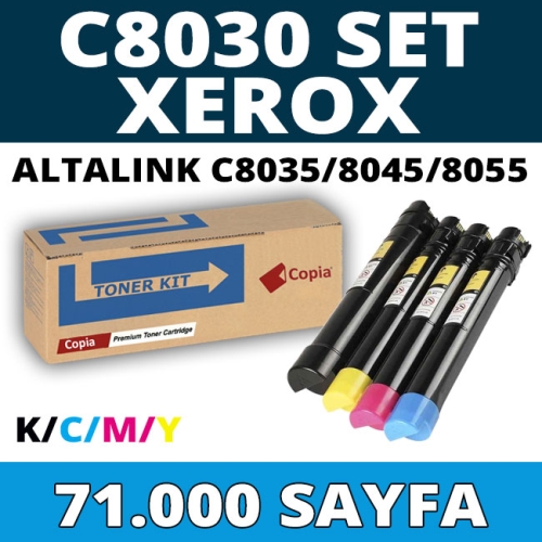 KOPYA COPIA YM-C8030-SET XEROX ALTALINK C8030/C8035/C8045/C8055/C8070 ...