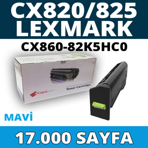 KOPYA COPIA YM-82K5HC0 LEXMARK CX820/CX825/CX860-82K5HC0 17000 Sayfa ...