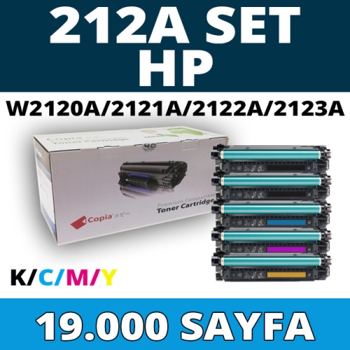 KOPYA COPIA YM-HP212A-SET HP HP212A-SET 19000 Sayfa 4 RENK ( MAVİ,SİYAH ...