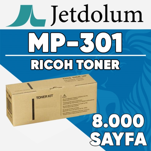 JETDOLUM JET-MP301 RICOH MP-301SP/MP-301SPF 8000 Sayfa SİYAH MUADIL Lazer Yazıcılar / Faks ...