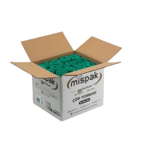 MİSPAK ( BATTAL BOY YEŞİL MİS-BT-YYŞ-34 ) BATTAL BOY 72 x 95 cm 60 µm ...