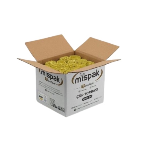 MİSPAK ( BATTAL BOY SARI MİS-BT-YSR-34 ) BATTAL BOY 72 x 95 cm 60 µm 10 ...