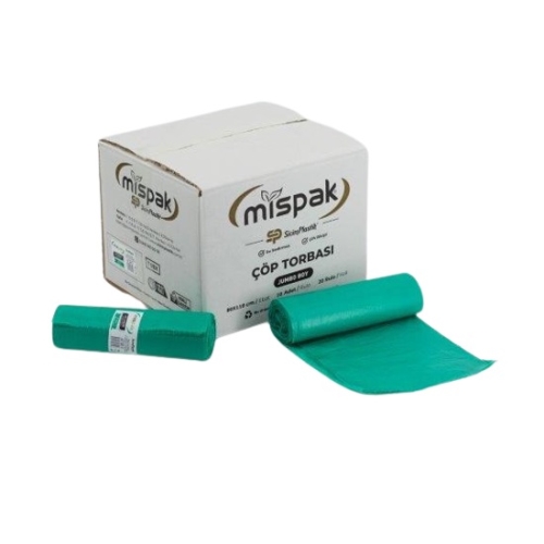 MİSPAK ( JUMBO BOY YEŞİL MİS-J-YYŞ-49 ) JUMBO BOY 80 x 110 cm 68 µm 10 ...