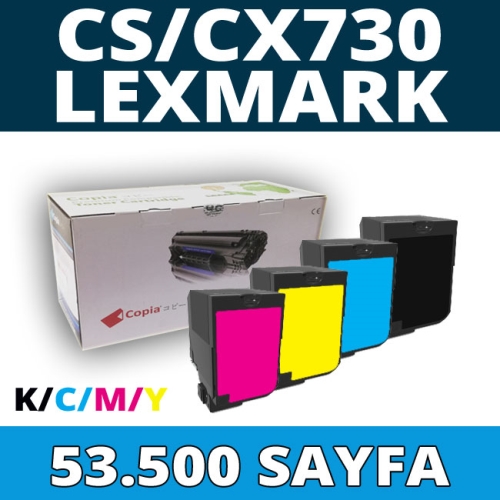 KOPYA COPIA YM-CS730-CX730-SET LEXMARK CS730/CX730 KCMY 53500 Sayfa 4 ...