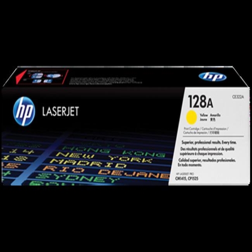 HP CE322A CE322A 1300 Sayfa YELLOW ORIJINAL Lazer Yazıcılar / Faks ...