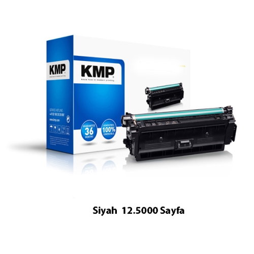 KMP 2537,3000 HP 508X CF360X CF360A 12500 Sayfa BLACK MUADIL Lazer ...