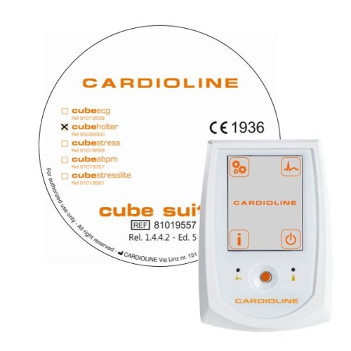 CARDIOLINE S.P.A. CLICK HOLTER CUBE HOLTER YAZILIMI Ritim Holter Cihazı
