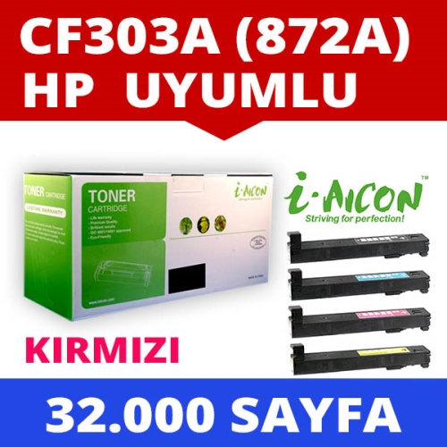 I-AICON C-CF303A HP CF303A 32000 Sayfa RENKLİ MUADIL Lazer Yazıcılar ...