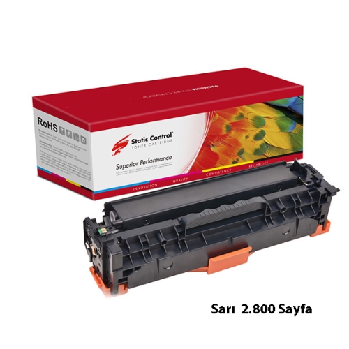 STATIC CONTROL 002-01-SC532A HP 304A CC532AC 2800 Sayfa YELLOW MUADIL ...