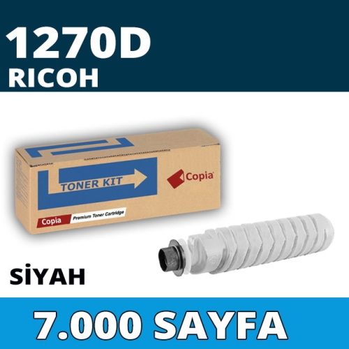 KOPYA COPIA YM-1270D RICOH 1270D 7000 Sayfa BLACK MUADIL Lazer ...