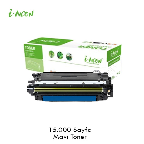 I-AICON R-CF331A/15K HP CF331A 15000 Sayfa CYAN MUADIL Lazer Yazıcılar ...