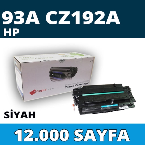 KOPYA COPIA YM-CZ192A HP CZ192A 12000 Sayfa BLACK MUADIL Lazer ...